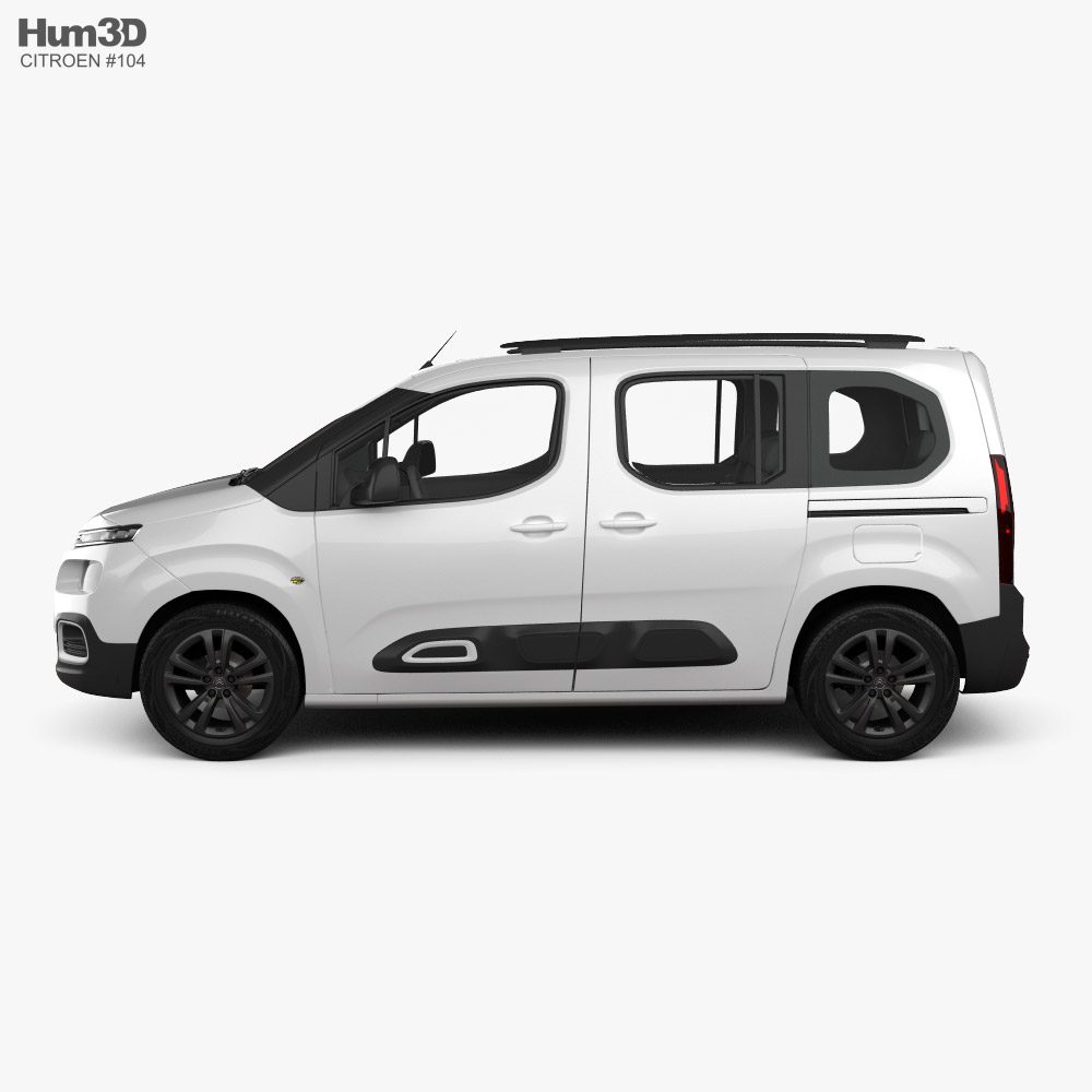 Citroen Berlingo 2021 Modelo 3D - Descargar Van on 3DModels.org