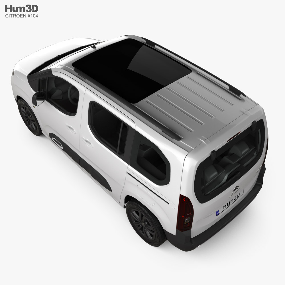 Citroen Berlingo 2021 Modelo 3D - Descargar Van on 3DModels.org