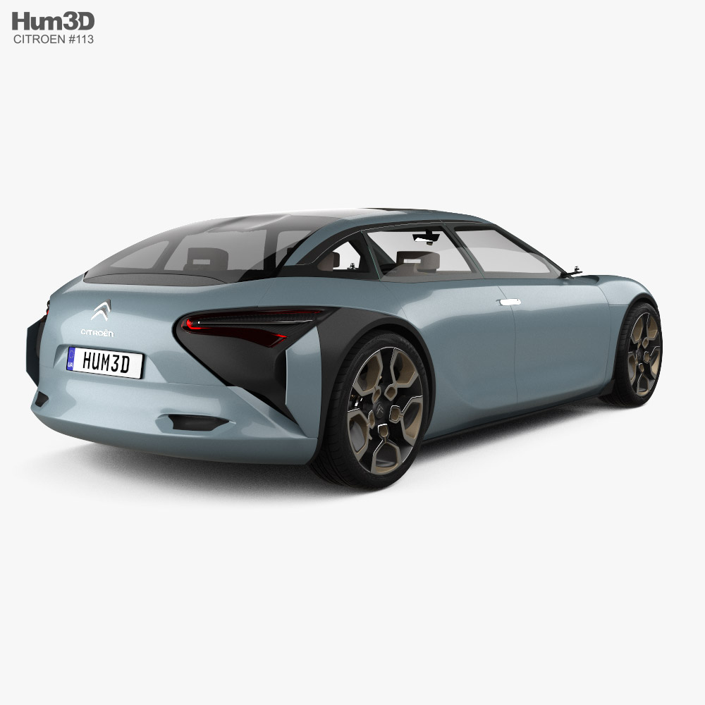 Citroen CXperience with HQ interior 2019 3D model - Download Sedan on ...
