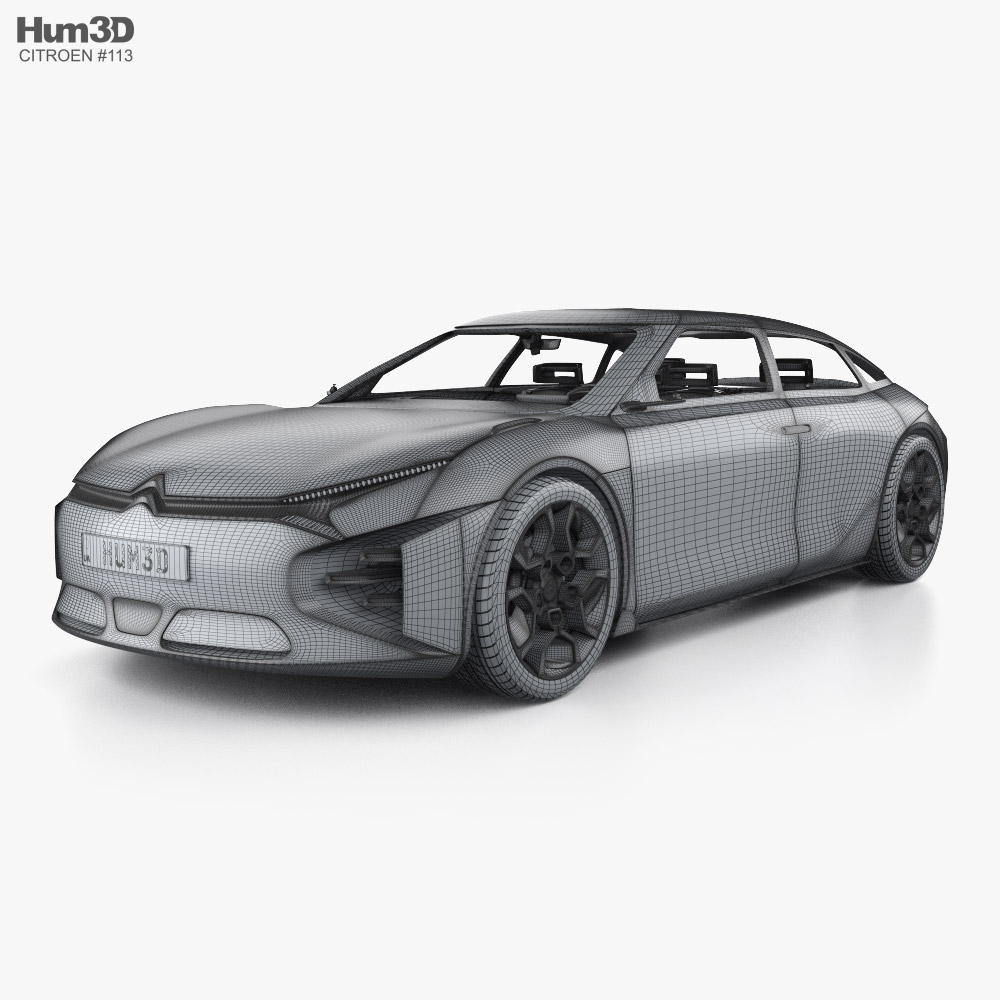 Citroen CXperience with HQ interior 2019 3D model - Download Sedan on ...