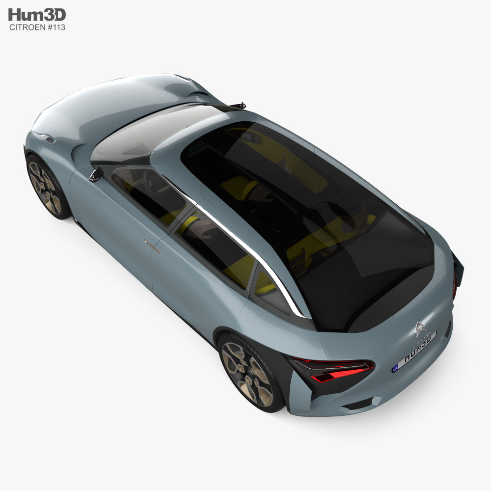Citroen CXperience with HQ interior 2019 3D model - Download Sedan on ...