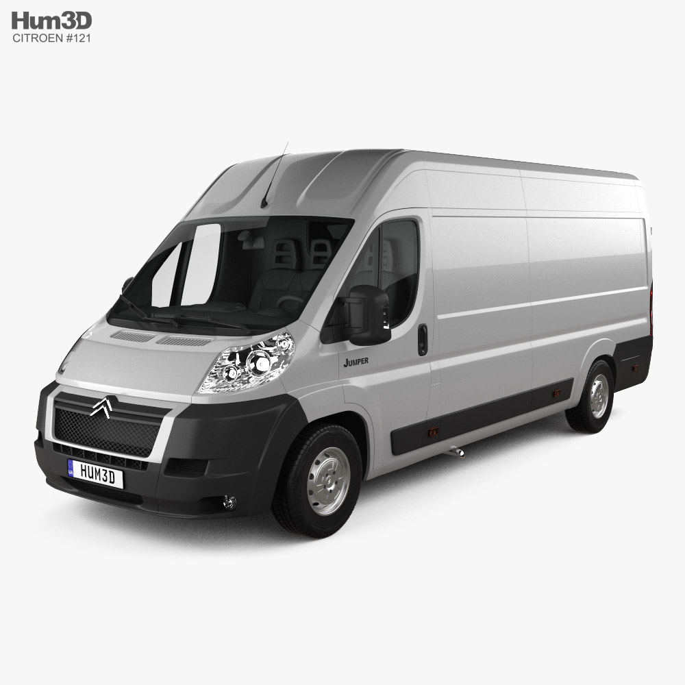 Citroen Jumper Fourgon L4H2 2009 Modèle 3D - Télécharger Van on ...