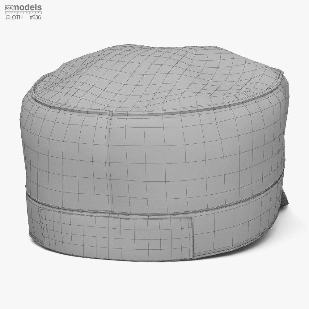 Battle Dress Uniform Patrol Cap 3D model - Download Hats on 3DModels.org