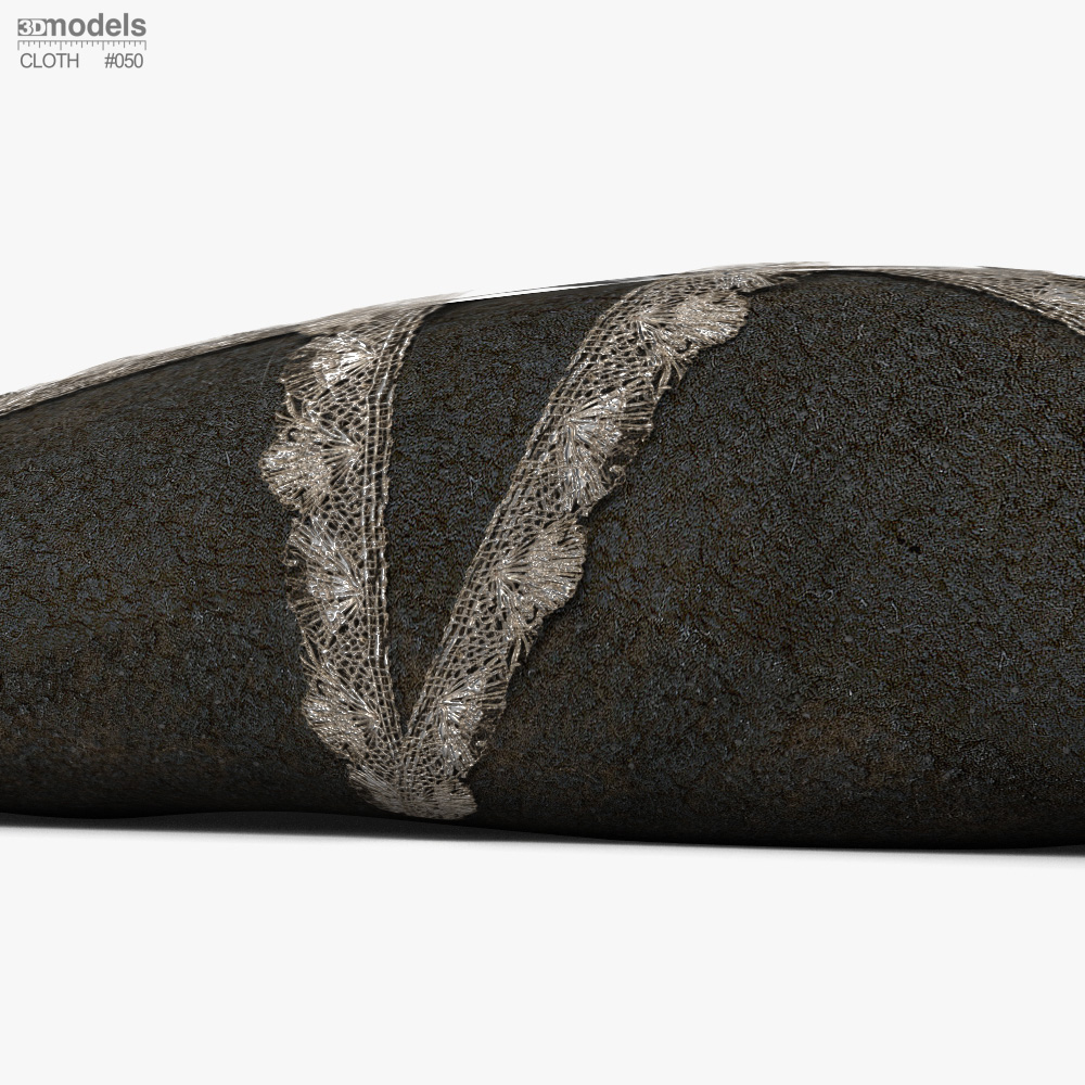 Tricorne Hat 3D model - Download Hats on 3DModels.org