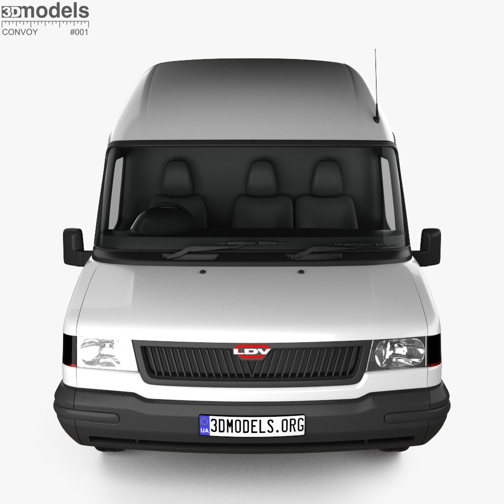 Convoy LDV 2002 3D model - Download Van on 3DModels.org