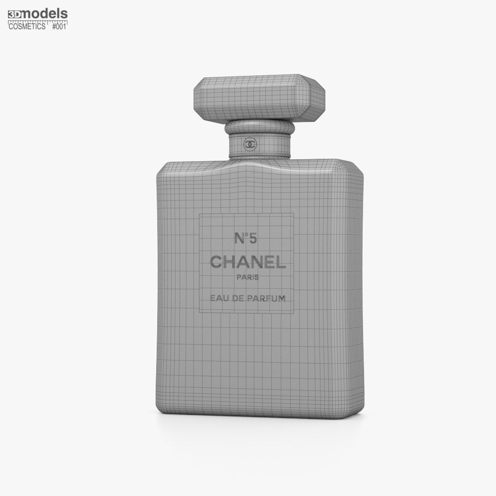 CHANEL N°5 3D model - Download Health and Beauty on 3DModels.org