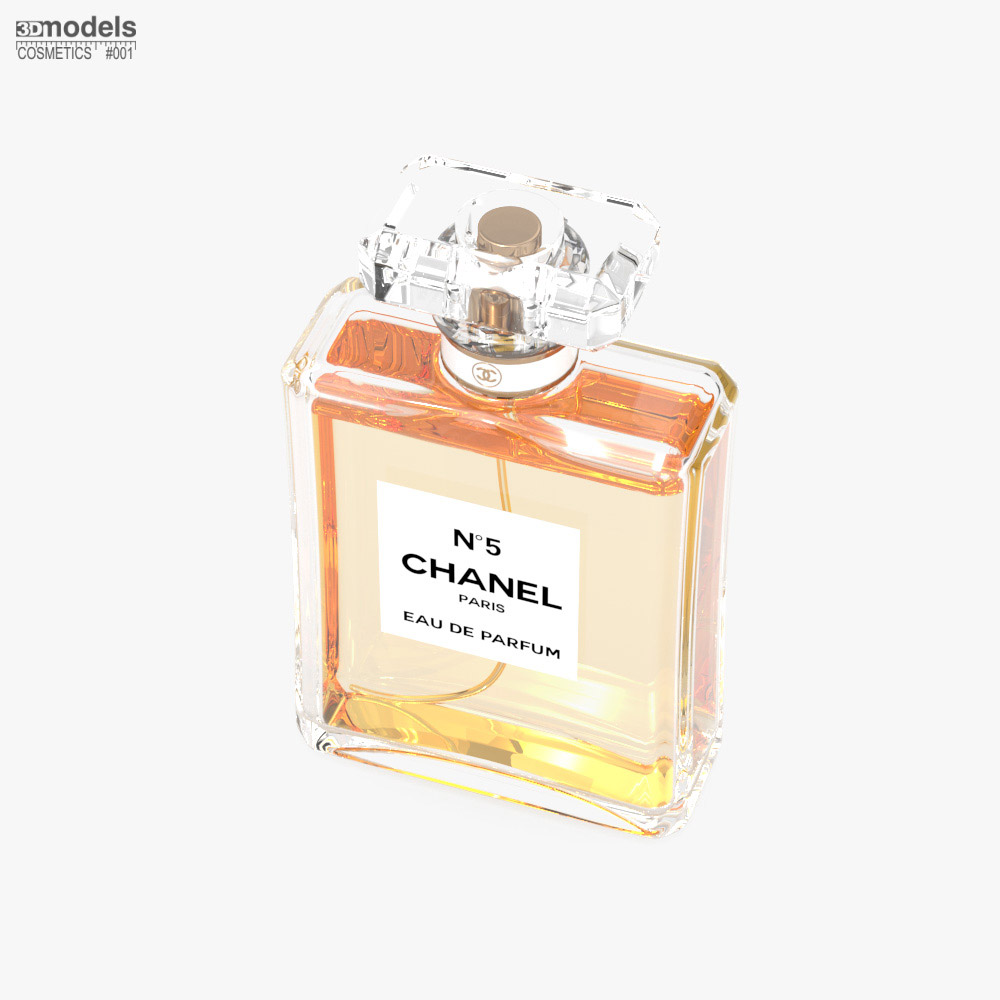 CHANEL N°5 3D model - Download Health and Beauty on 3DModels.org