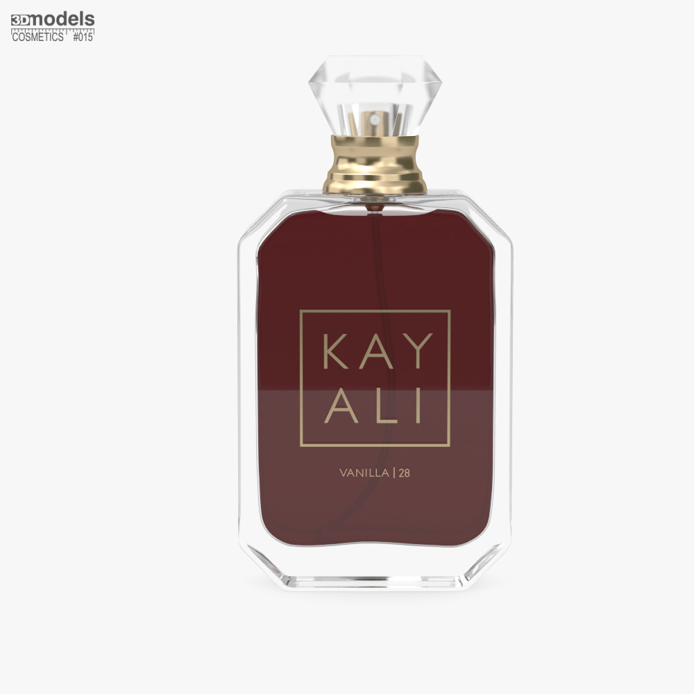 Kayali Vanilla 28 Perfume 3D model - Download Health and Beauty on ...