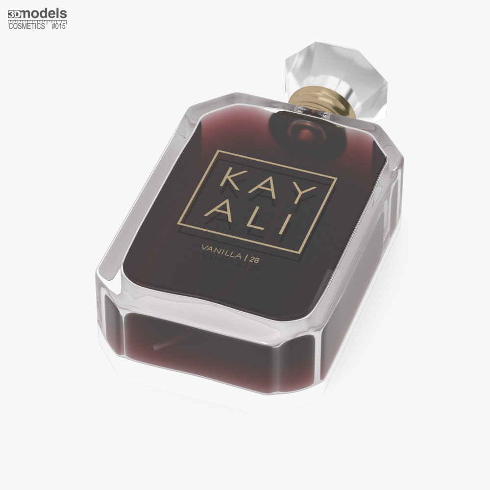 Kayali Vanilla 28 Perfume 3D model - Download Health and Beauty on ...