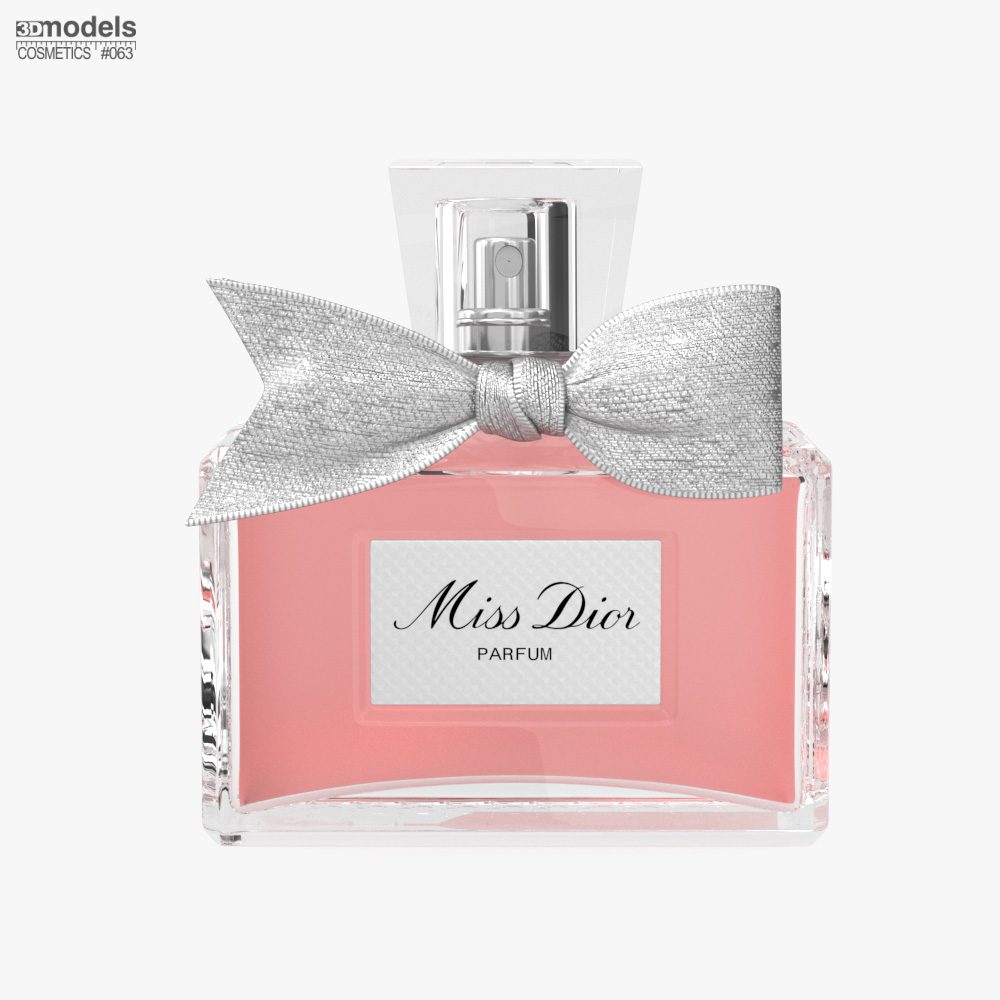 Dior Miss Dior Parfum Con Lazo Elegante Modelo 3D - Descargar Salud y ...