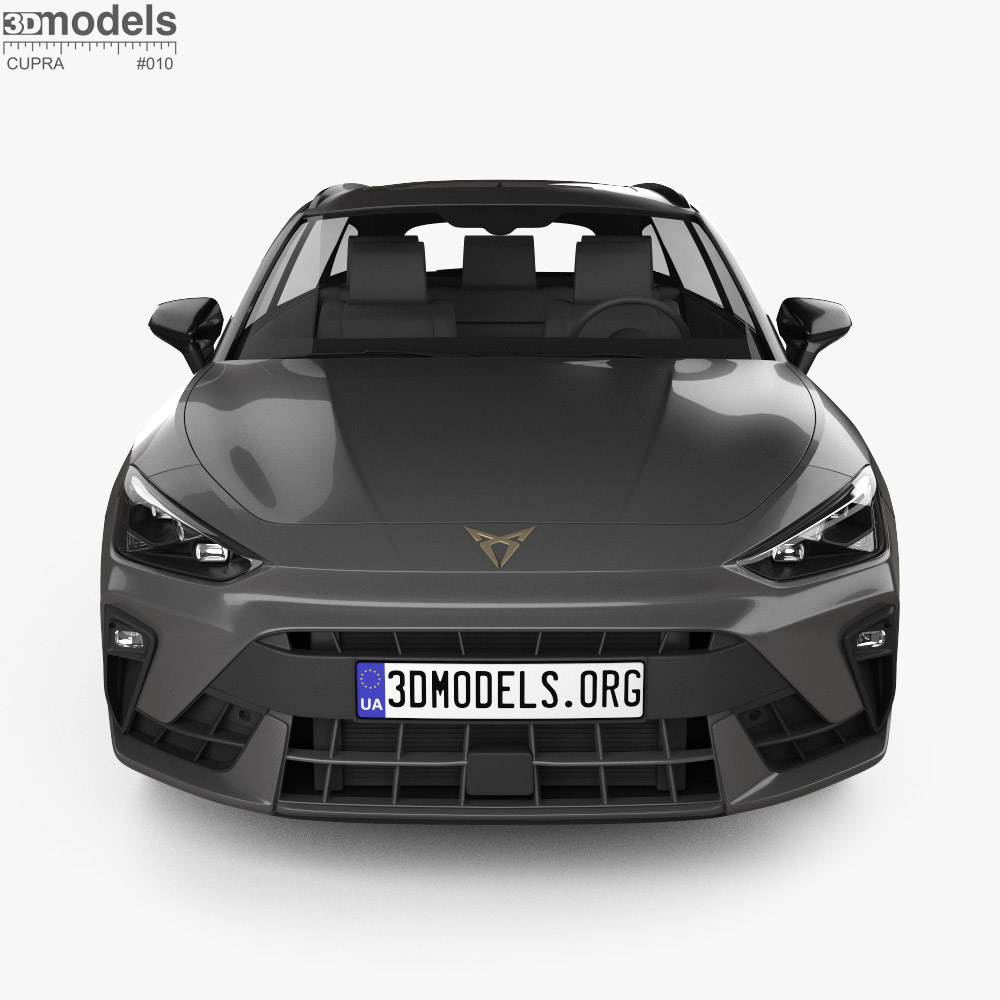 Cupra Leon sportstourer eHybrid 2025 3D model - Download Wagon car on ...