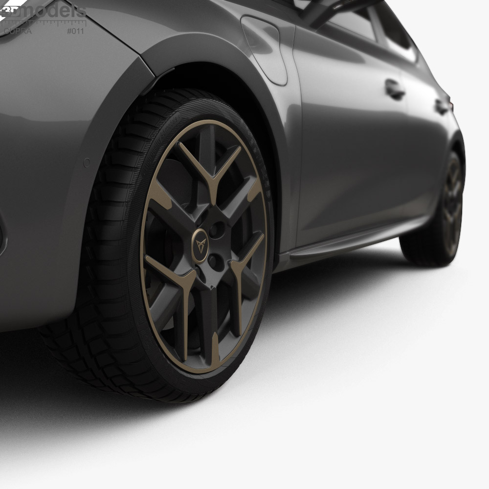 Cupra Leon hatchback eHybrid 2025 3D model - Download Hatchback on ...