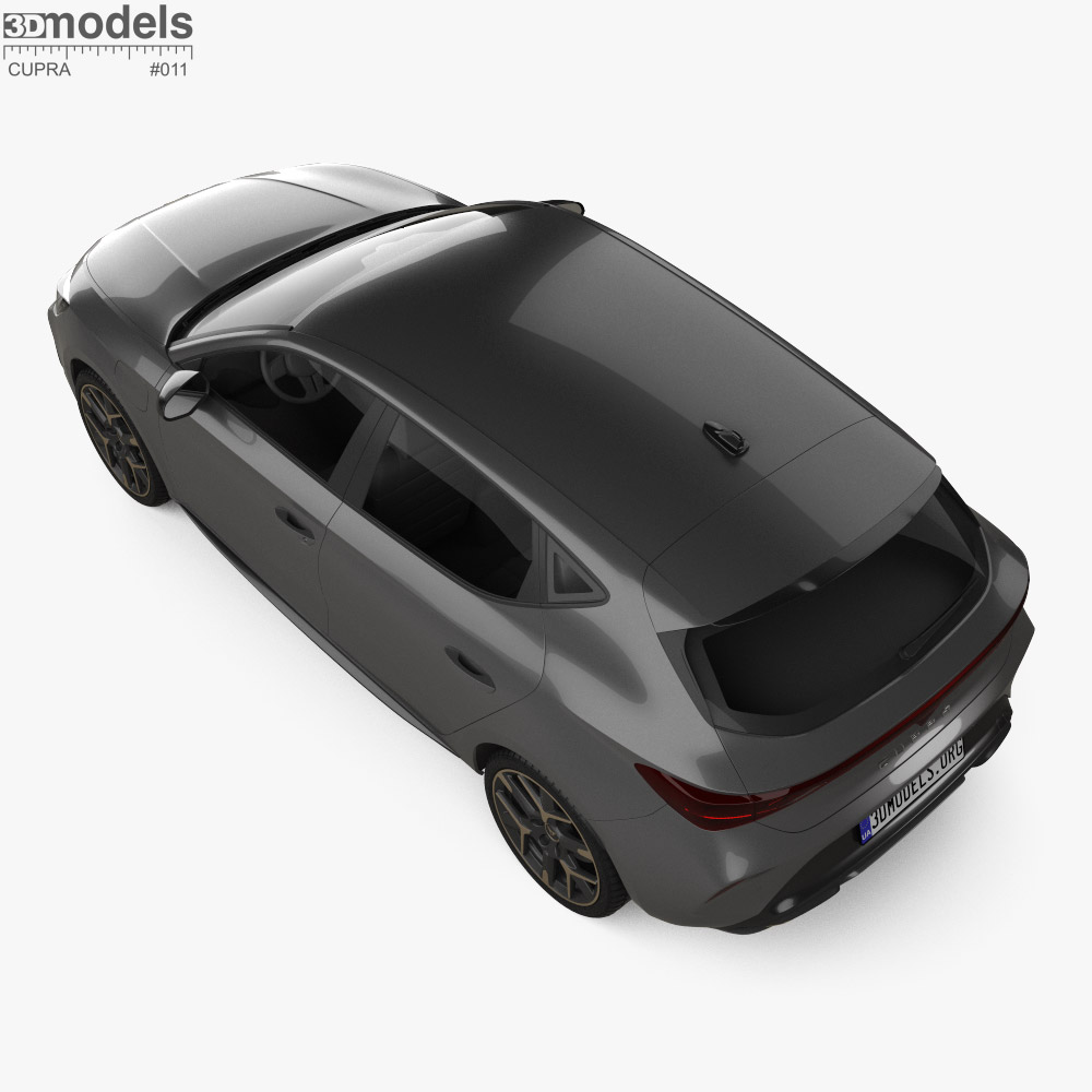 Cupra Leon hatchback eHybrid 2025 3D model - Download Hatchback on ...
