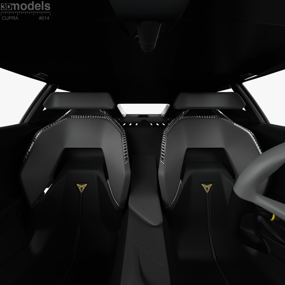 Cupra DarkRebel with HQ interior 2025 3D model - Download Sports car on ...