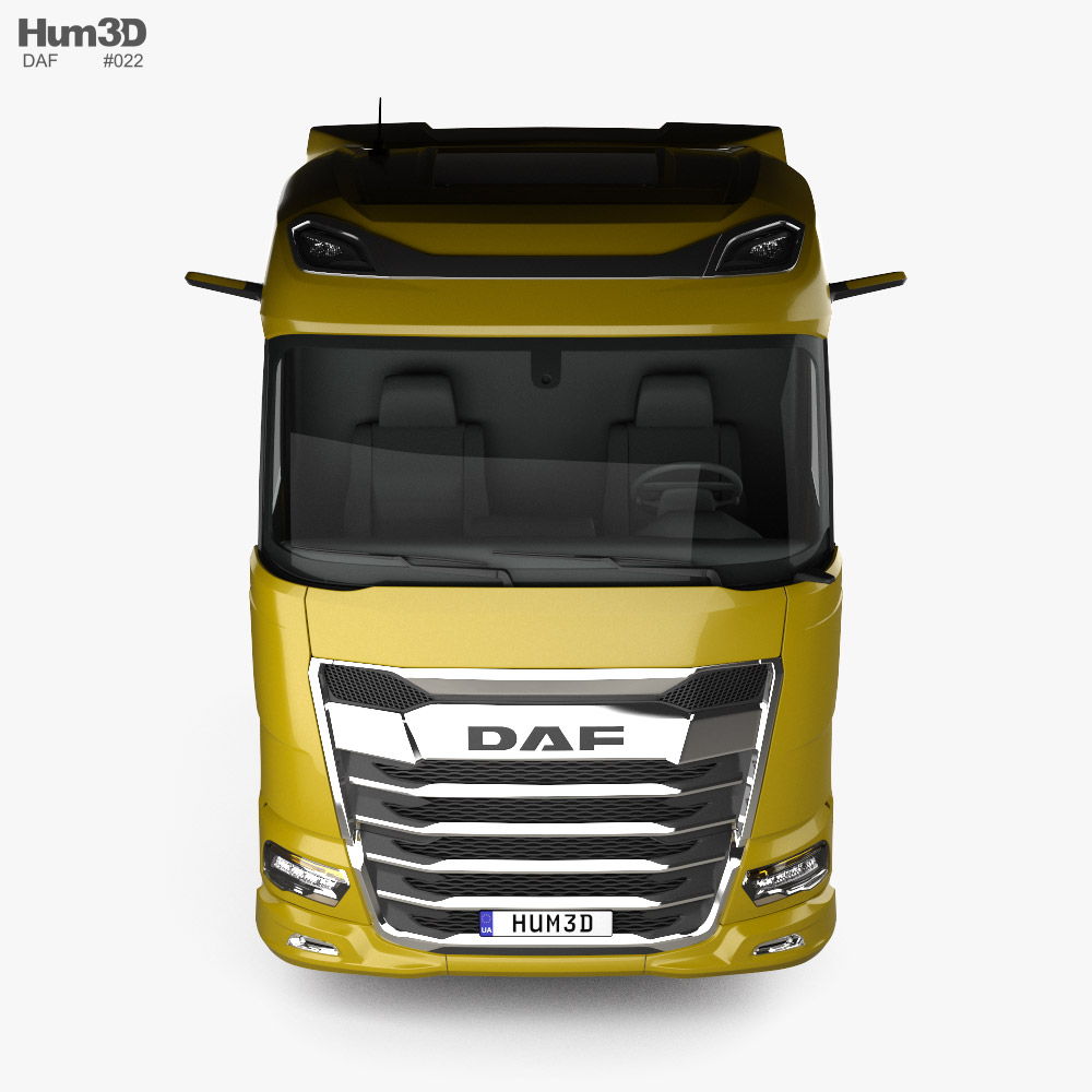 DAF XG FT Camión Tractor 2 ejes 2024 Modelo 3D - Descargar Camión on ...