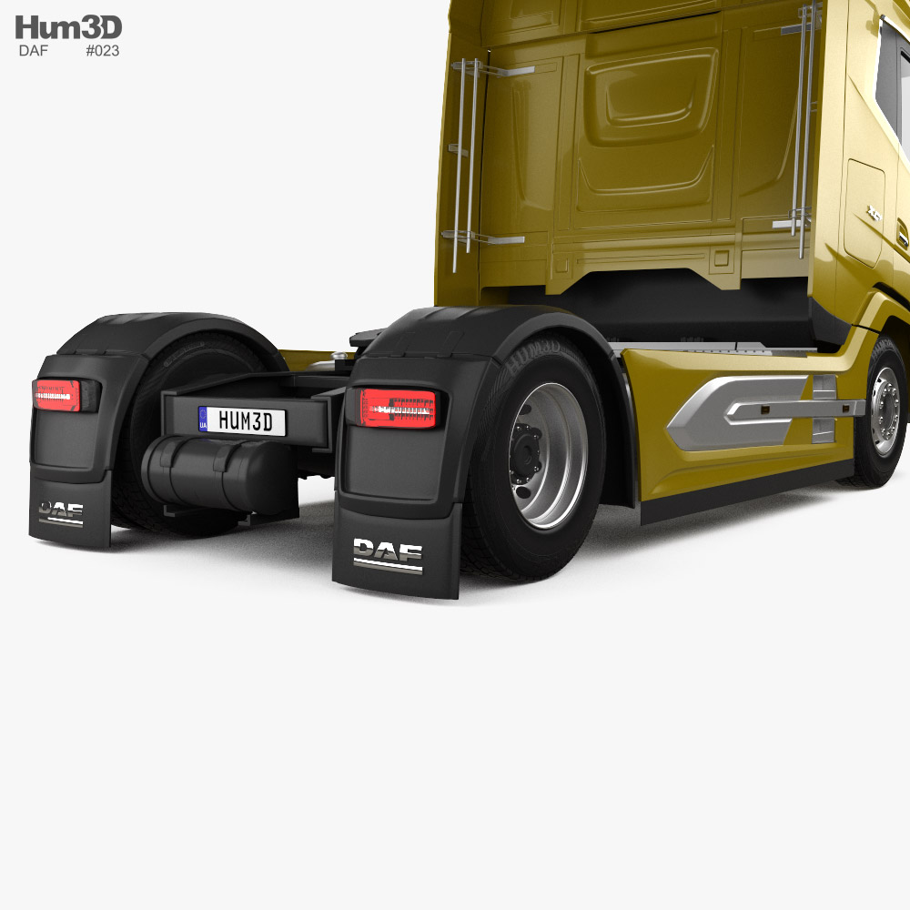 DAF XG Plus FTG Tractor Truck 2-axle 2025 3D model - Download Truck on ...