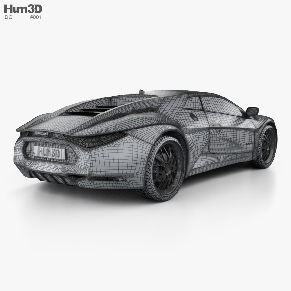 DC Avanti 2018 Modelo 3D - Descargar Sports car on 3DModels.org