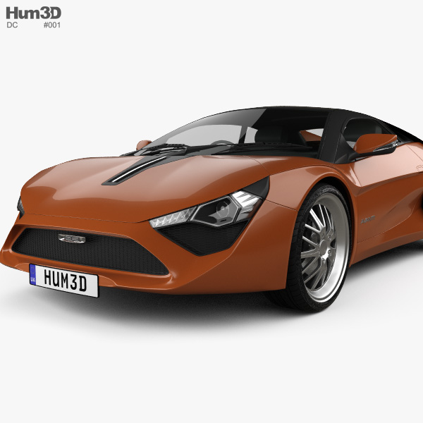 DC Avanti 2018 3D model - Download Sports car on 3DModels.org