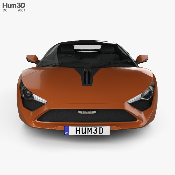 DC Avanti 2018 3D model - Download Sports car on 3DModels.org