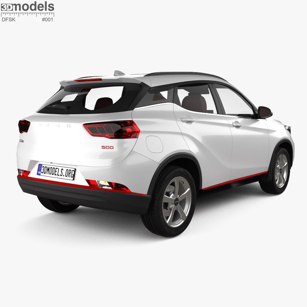 DFSK Glory 500 2025 Modelo 3D - Descargar Crossover SUV on 3DModels.org