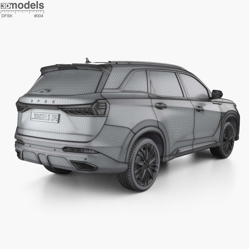 DFSK 600 2025 3D model - Download Crossover SUV on 3DModels.org