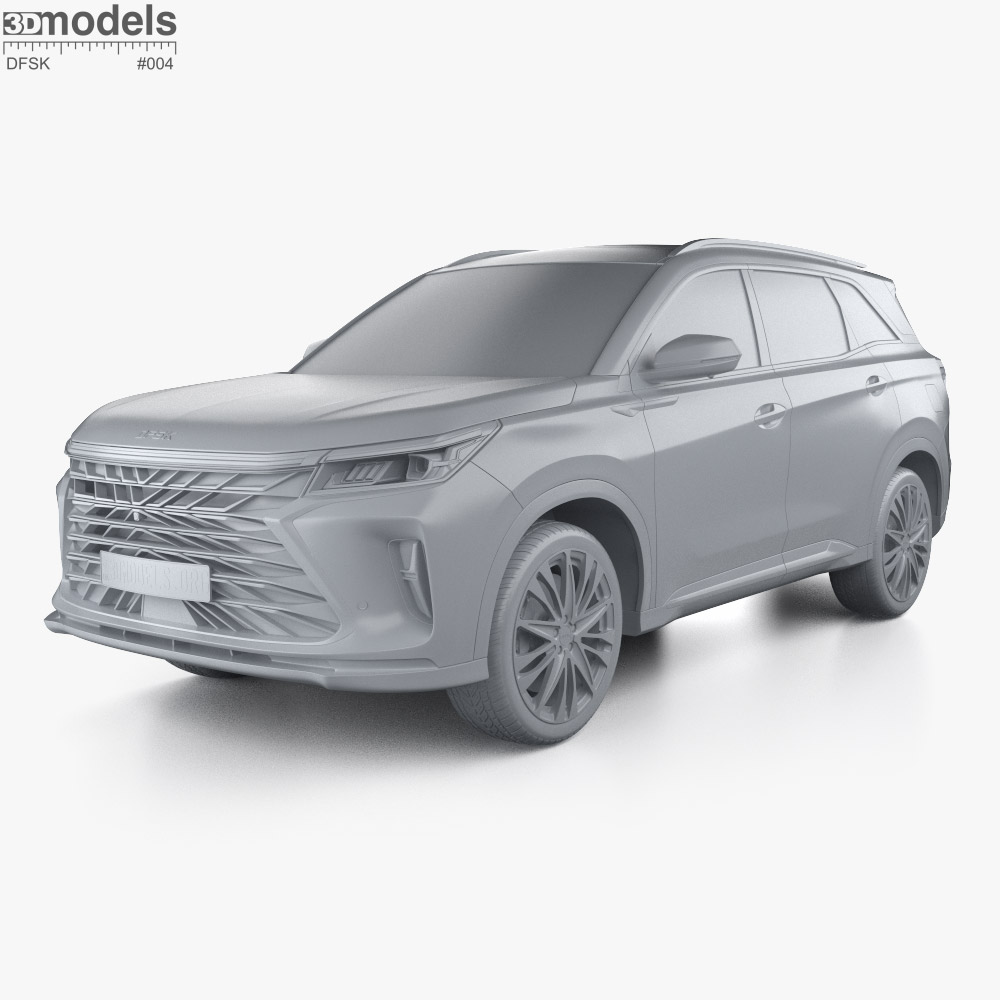 DFSK 600 2025 3D model - Download Crossover SUV on 3DModels.org