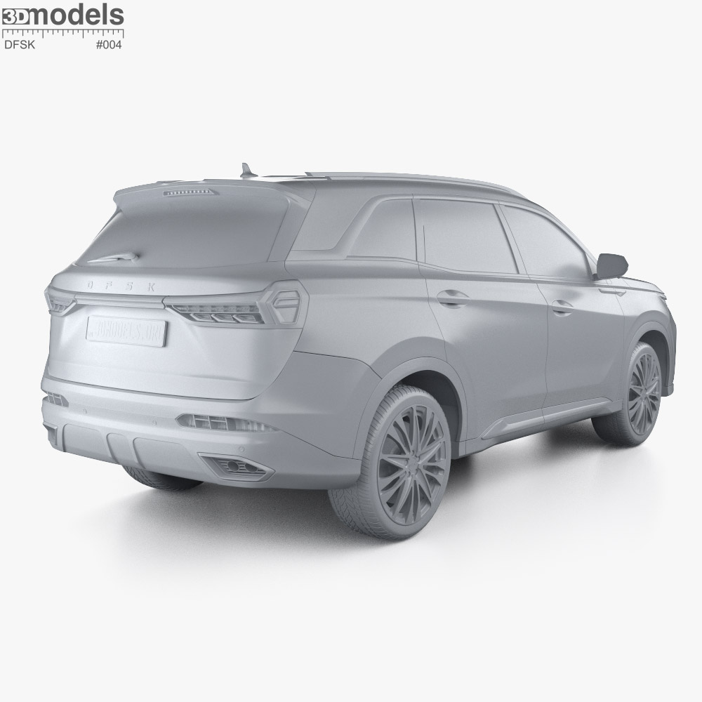 DFSK 600 2025 3D model - Download Crossover SUV on 3DModels.org