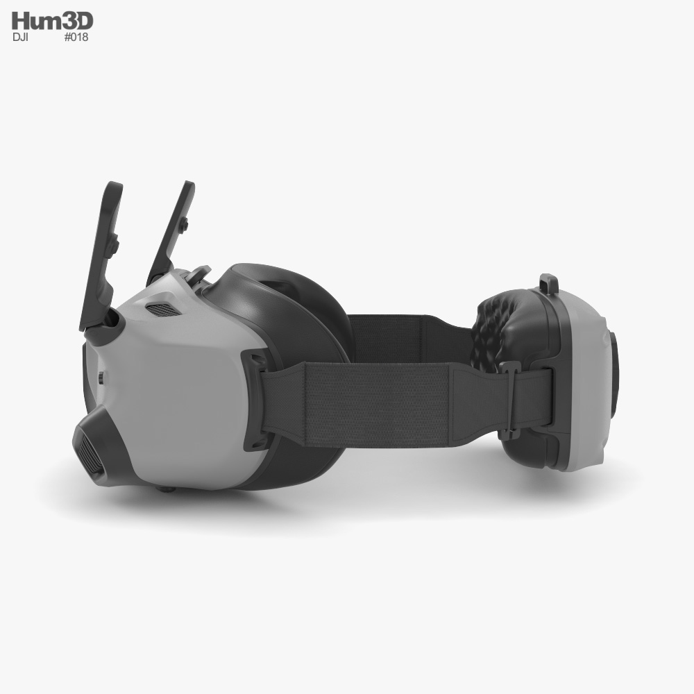 DJI Goggles Integra Modelo 3D - Descargar Drones con cámara on 3DModels.org