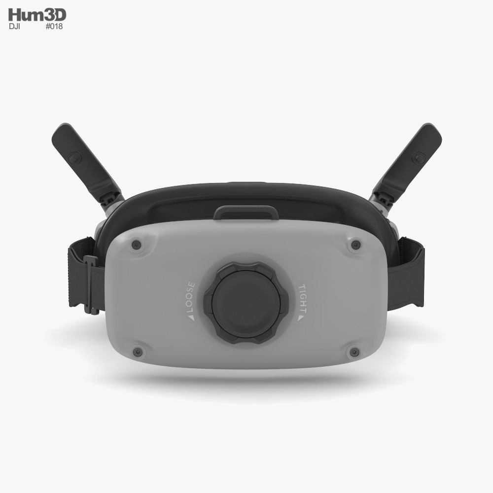 DJI Goggles Integra 3D model - Download Camera Drones on 3DModels.org