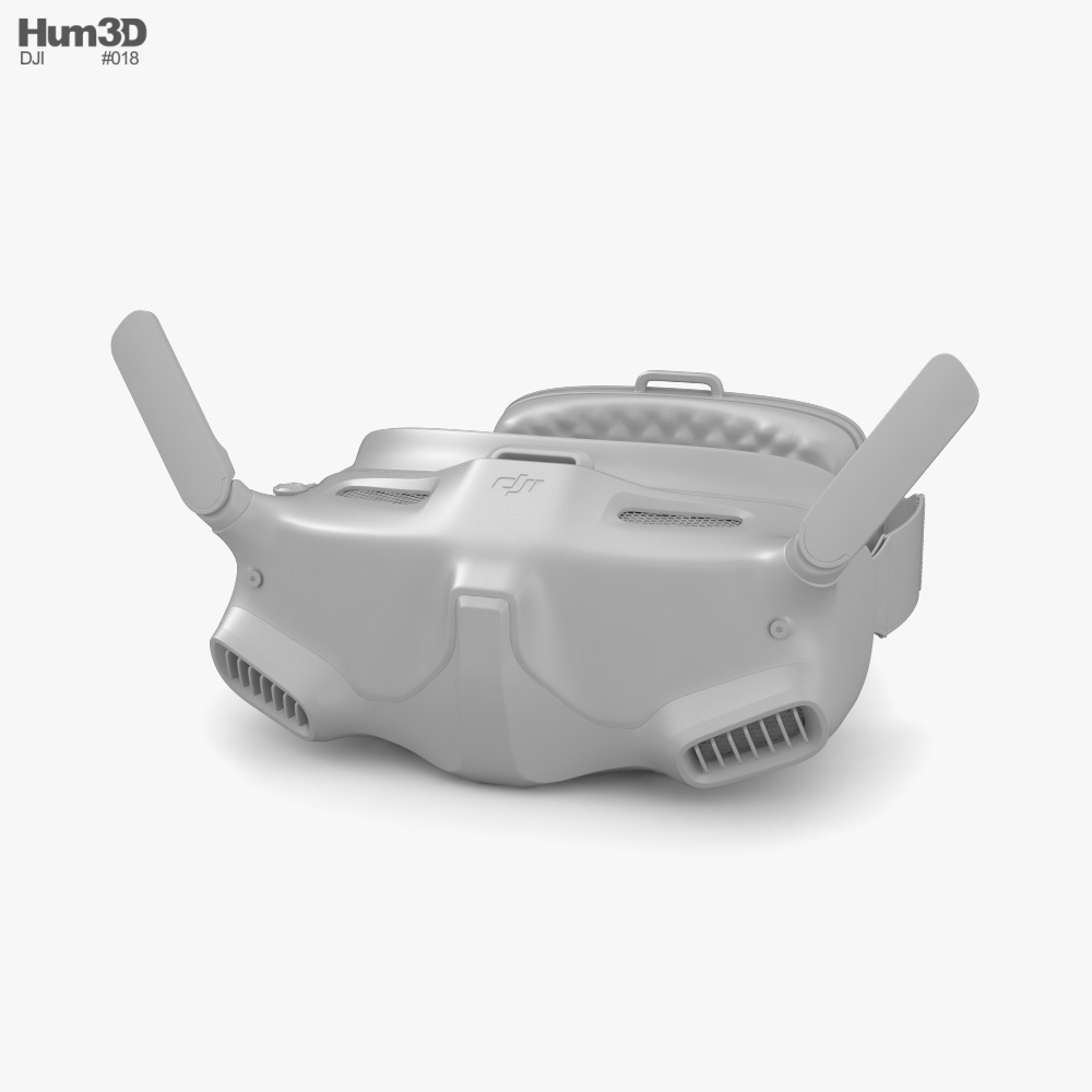 DJI Goggles Integra 3D model - Download Camera Drones on 3DModels.org