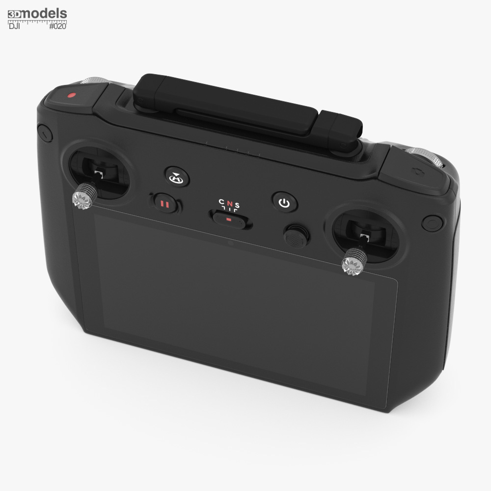 DJI RC Pro 遥控器 3D模型 - 下载 相机无人机 开启 3DModels.org