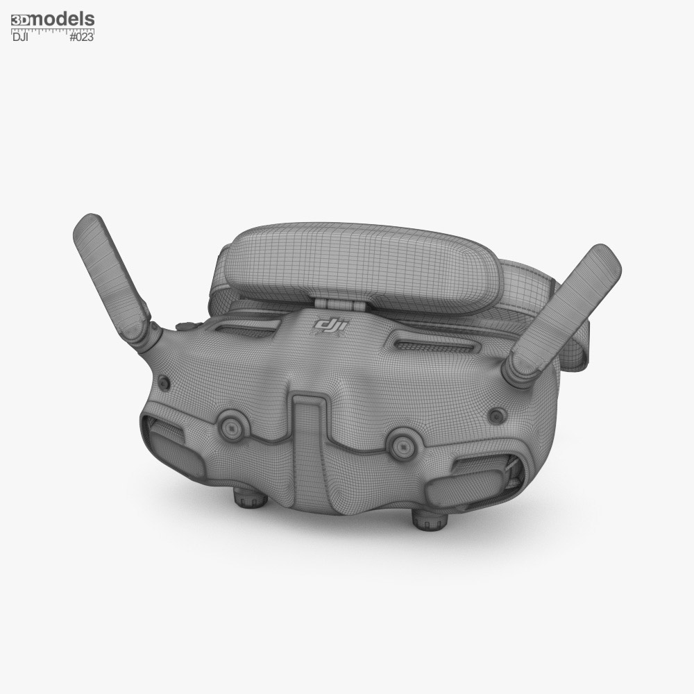 DJI Goggles 3 3D model - Download Camera Drones on 3DModels.org