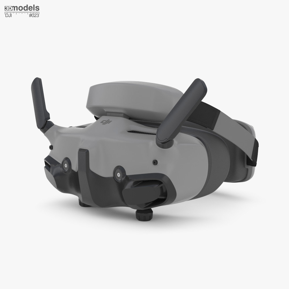 DJI Goggles 3 3D model - Download Camera Drones on 3DModels.org