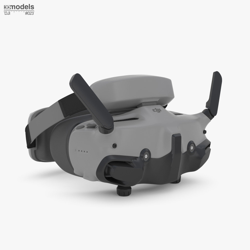 DJI Goggles 3 3D model - Download Camera Drones on 3DModels.org