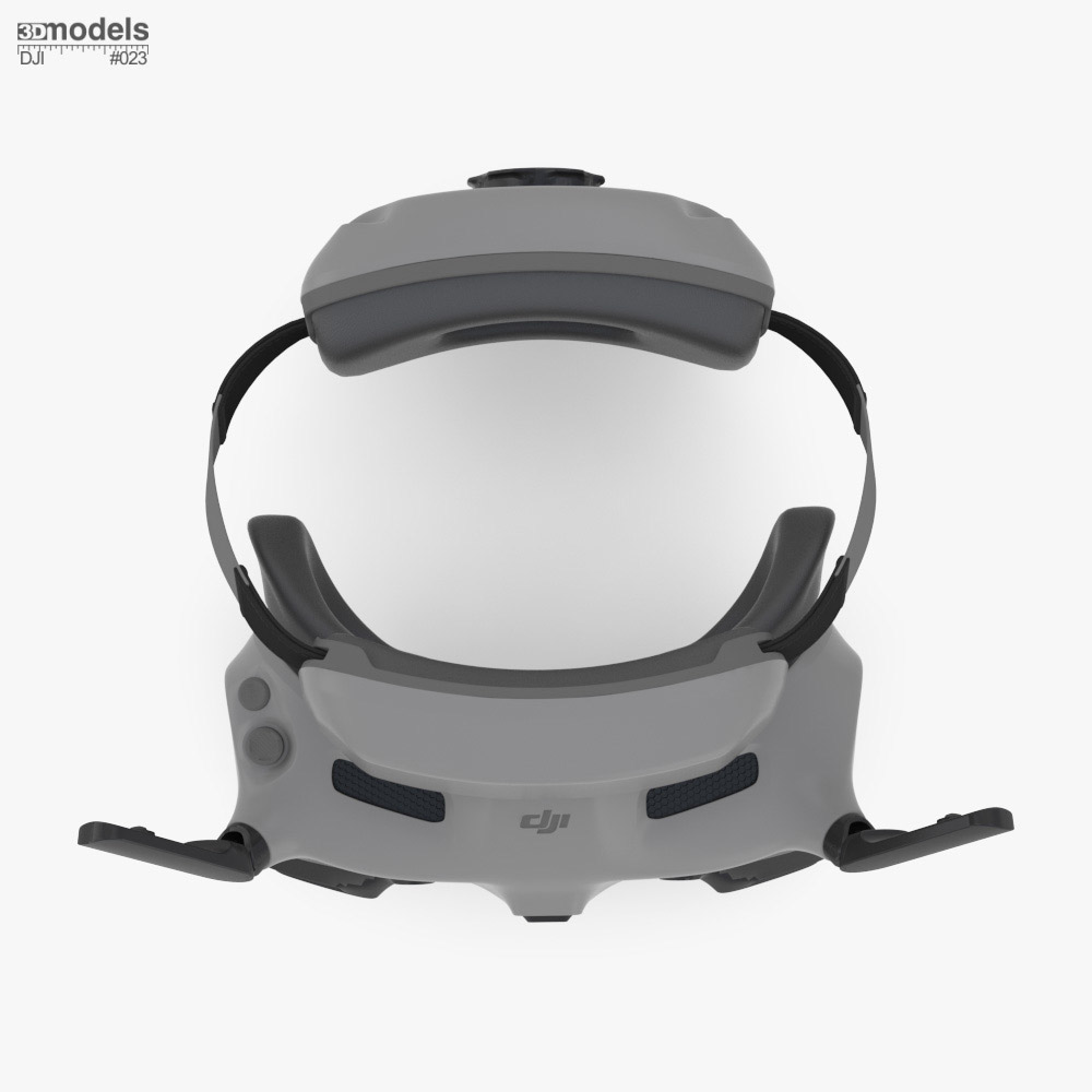DJI Goggles 3 3D model - Download Camera Drones on 3DModels.org
