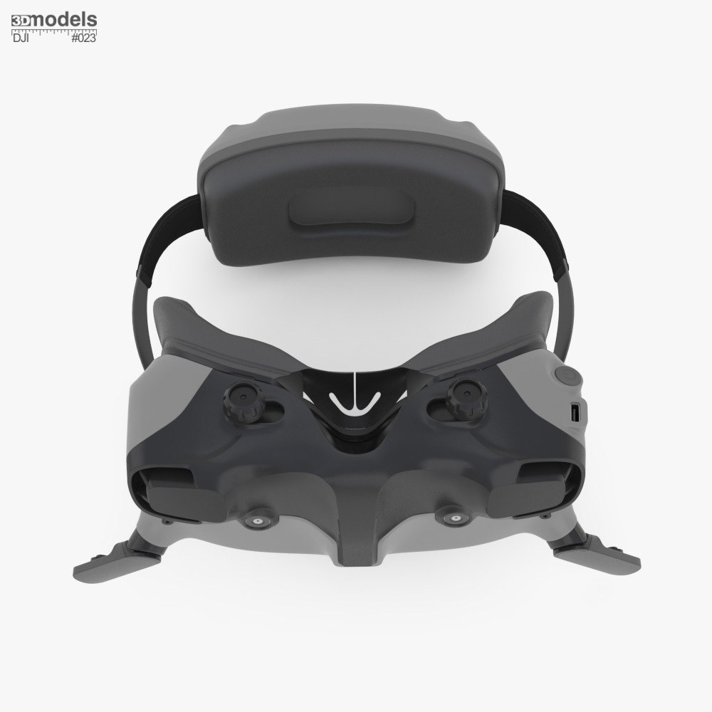 DJI Goggles 3 3D model - Download Camera Drones on 3DModels.org