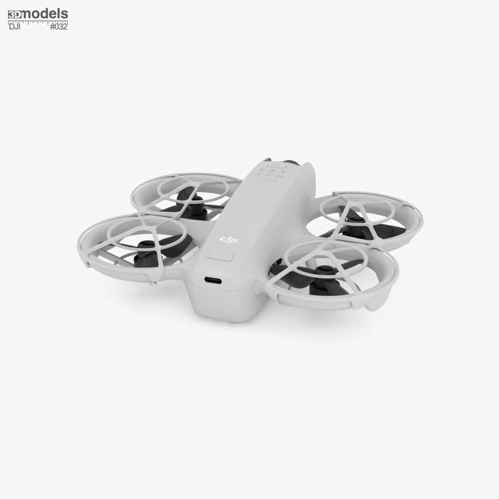 Дрон DJI Neo 3D модель - Скачать Дроны с камерой на 3DModels.org