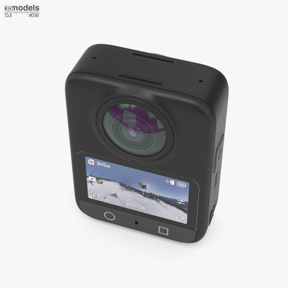 DJI Osmo 360 3D model - Download Photo camera on 3DModels.org
