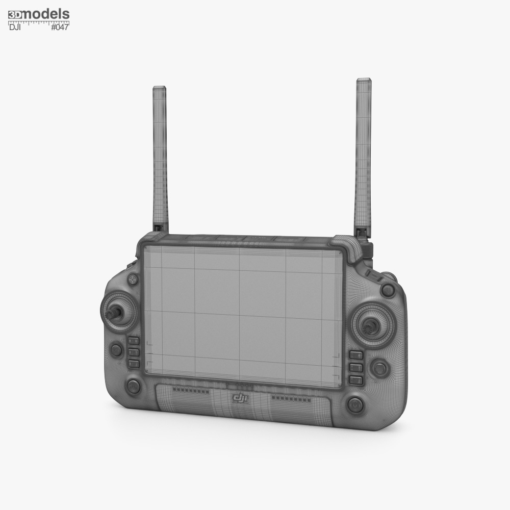 DJI RC Plus 3D model - Download Camera Drones on 3DModels.org
