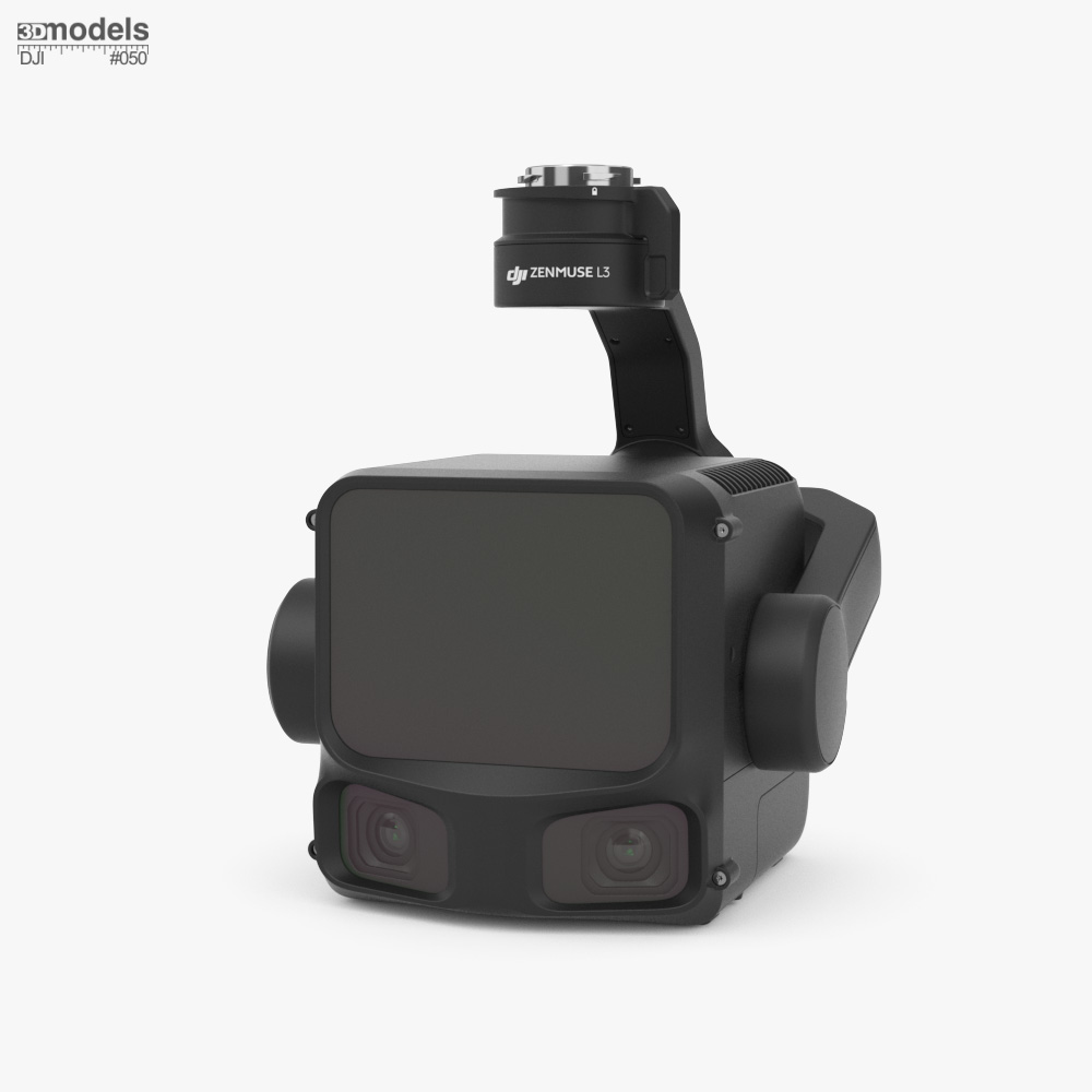 DJI Zenmuse L3 3D model - Download Photo camera on 3DModels.org