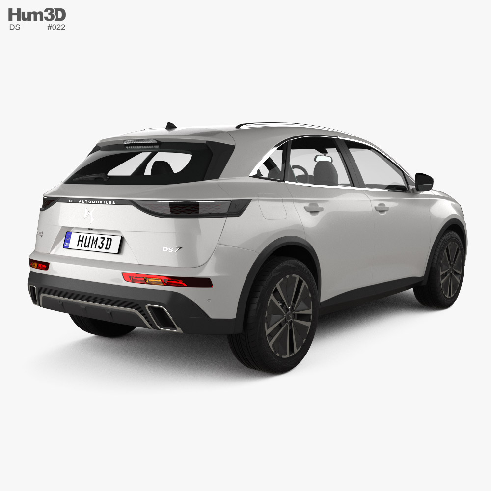 DS 7 E-Tense 4×4 360 2025 3D model - Download Crossover SUV on 3DModels.org