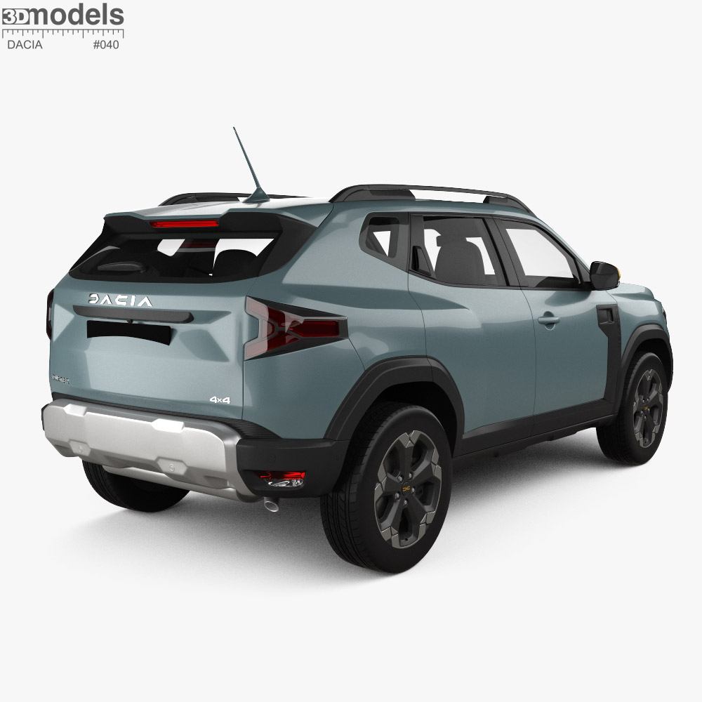 Dacia Duster Extreme 2025 Modelo 3D - Baixar Crossover SUV no 3DModels.org
