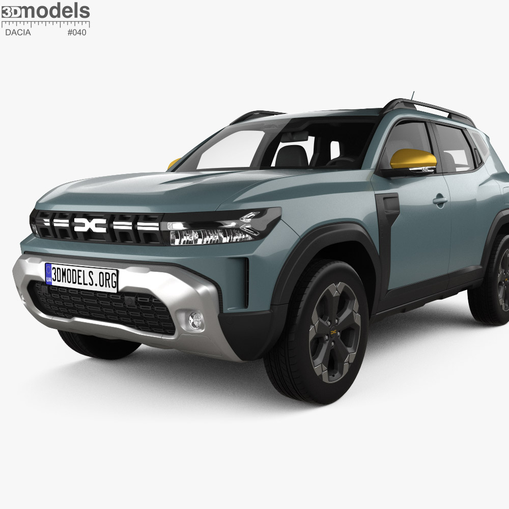 Dacia Duster Extreme 2025 Modello 3D - Scarica Crossover SUV on ...