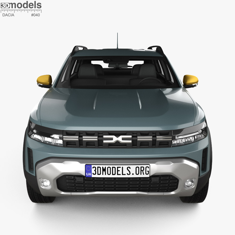 Dacia Duster Extreme 2025 Modelo 3D - Baixar Crossover SUV no 3DModels.org