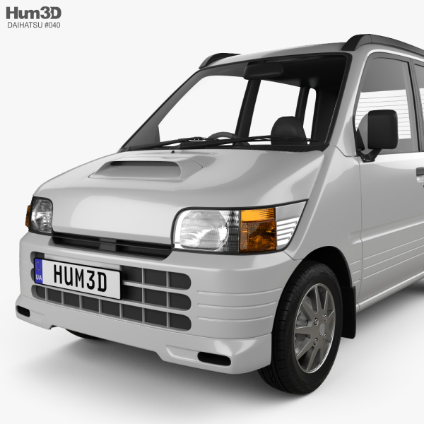 Daihatsu Move SR 1998 3D model - Download Hatchback on 3DModels.org