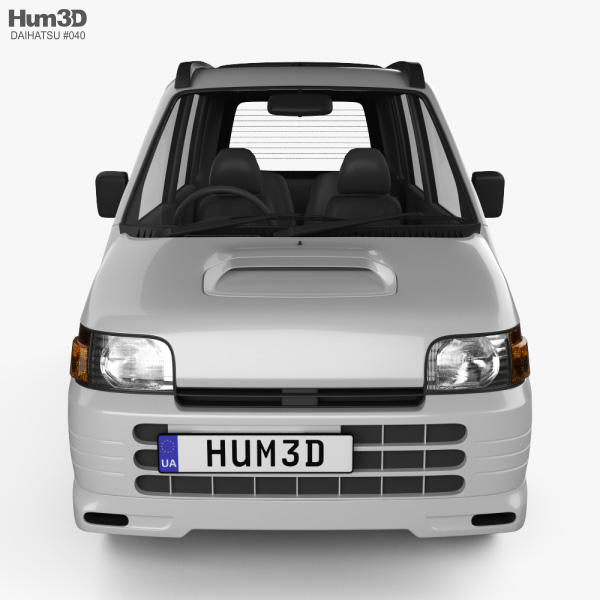 Daihatsu Move SR 1998 3D model - Download Hatchback on 3DModels.org