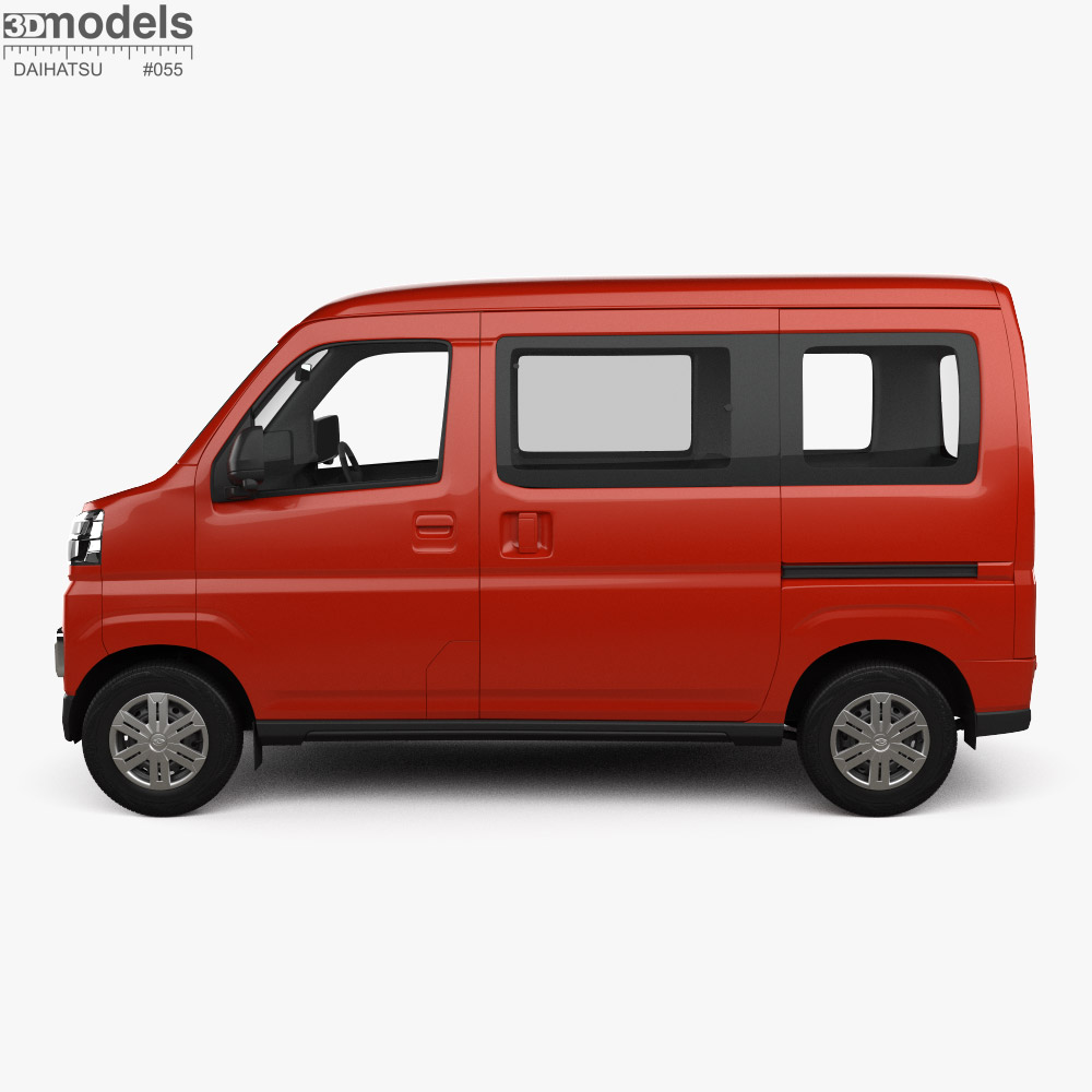 Daihatsu Atrai RS 2025 3D model - Download Van on 3DModels.org