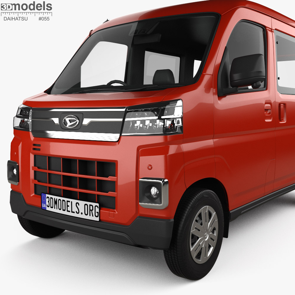 Daihatsu Atrai RS 2025 3D model - Download Van on 3DModels.org