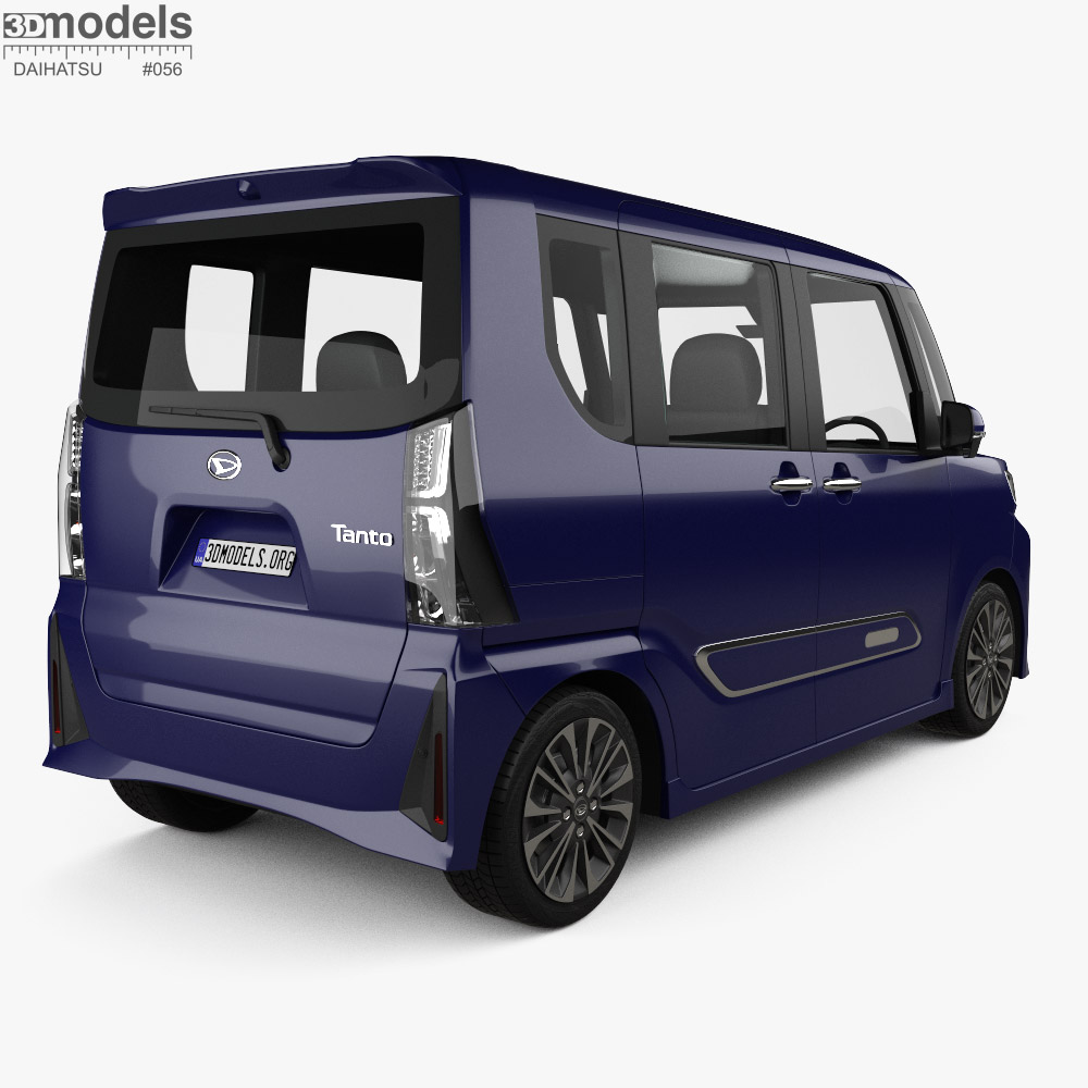 Daihatsu Tanto Custom RS 2025 3D model - Download Hatchback on 3DModels.org