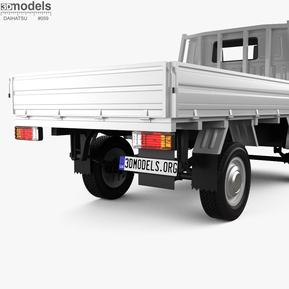 大发 Delta 1500 小型卡车 1977 3D模型 - 下载 货车 开启 3DModels.org